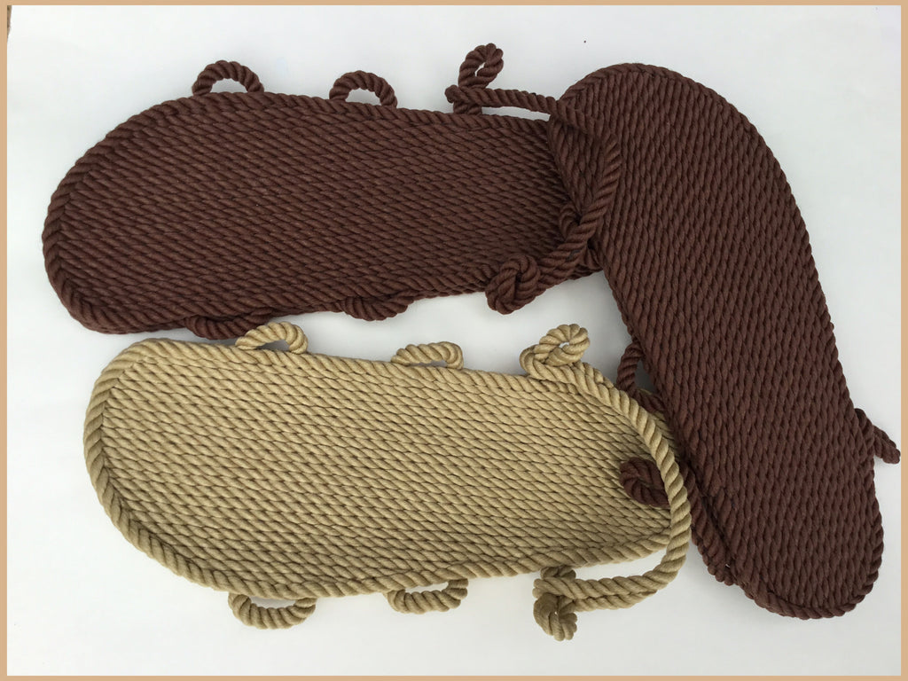 Natural Rope Sandals ** Laces Sold Separately – Annie's Village
